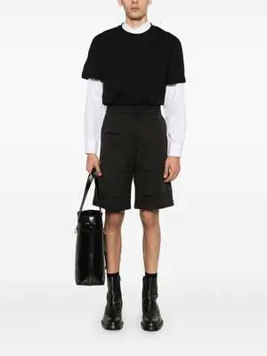 Alexander McQueen Logo-trim Cotton T-shirt