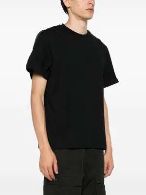Alexander McQueen Logo-trim Cotton T-shirt