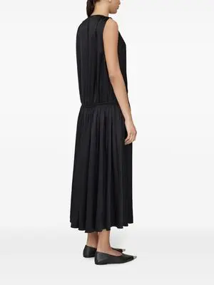 ANINE BING Mia Silk Maxi Dress