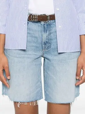 MOTHER Undercover Denim Shorts