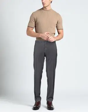 Incotex Virgin Wool Chino Pants - Grey