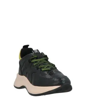 Hogan Leather Sneakers - Black