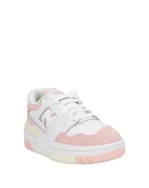 NEW BALANCE Leather Low-top Sneakers - White