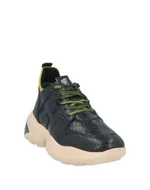 Hogan Leather Sneakers - Black