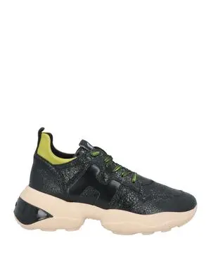 Hogan Leather Sneakers - Black