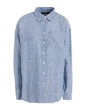 Women's Blue Striped Shirts
