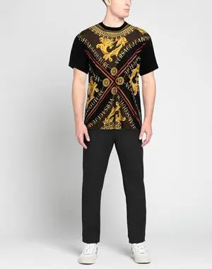 Versace T-shirt Size Cotton - Black
