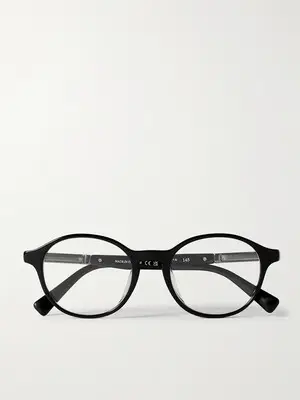 Brunello Cucinelli Round-frame Optical Glasses - Black