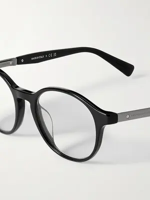 Brunello Cucinelli Round-frame Acetate Optical Glasses