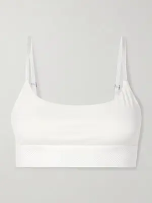 CDLP Lyocell-blend Jersey Bralette - White