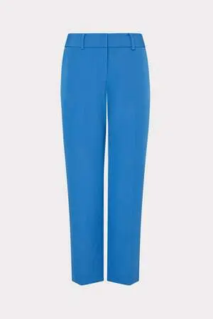 MILLY Nicola Cady Pants - Classic Blue