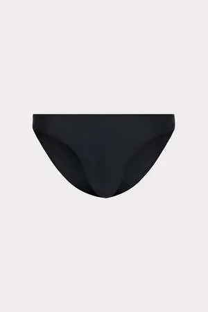 MILLY CABANA Margot Bikini Bottom - Black