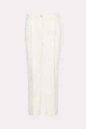 MILLY Betsy Bouclé Kick Flare Pants
