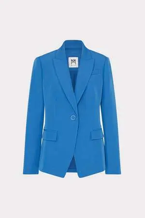 MILLY Avery Cady Blazer - Classic Blue