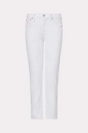 MILLY Gale Skinny Jeans - White