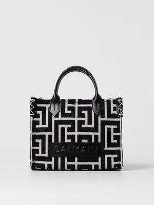 Balmain Handheld Tote Bag - Black