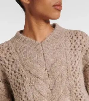 Brunello Cucinelli Cable-knit Cotton-blend Sweater