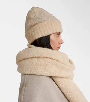 Brunello Cucinelli Cable-knit Mohair Beanie