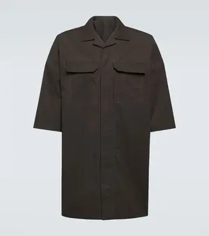 Rick Owens Cotton Bowling Shirt