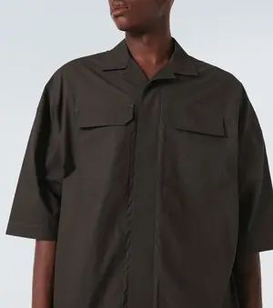 Rick Owens Cotton Bowling Shirt