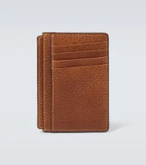 Brunello Cucinelli Leather Card Holder