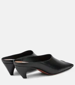 Alaïa 55 Leather Mules