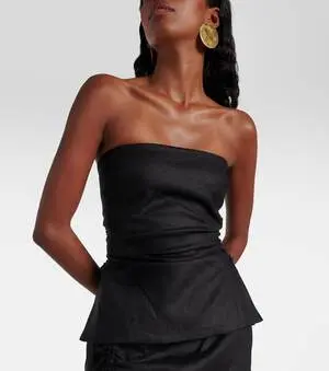 Sir The Label Josefina Strapless Top