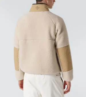 Loro Piana Cashmere And Silk Fleece Jacket