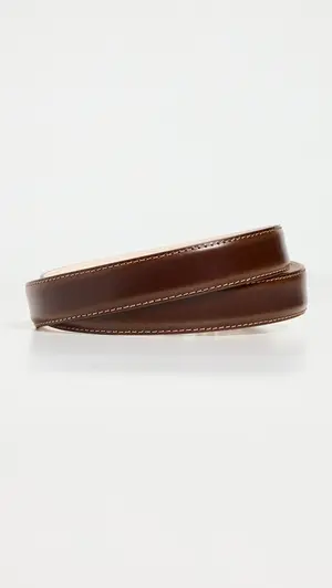 AUREUM No. 8 Statement Buckle Belt - Tobacco