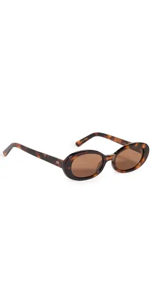 ELISA JOHNSON Lyric Leigh Sunglasses - Brown Tortoise