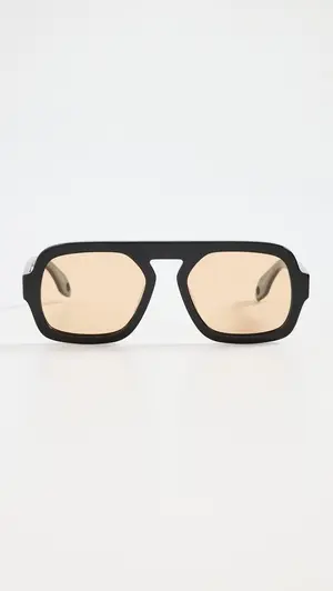 ELISA JOHNSON Jane Sunglasses - Black