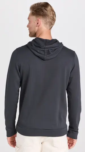 Marine Layer Sunset Pullover Hoodie - Asphalt Grey