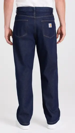 Carhartt Work In Progress Landon Loose Fit Jeans - Blue (rinsed)