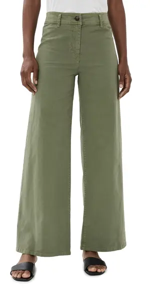 NILI LOTAN Megan Twill Pants - Camo
