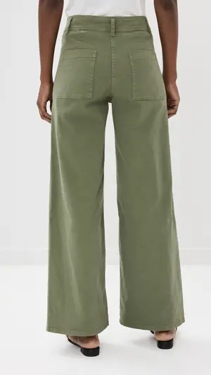 NILI LOTAN Megan Twill Pants - Camo