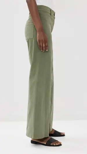 NILI LOTAN Megan Twill Pants - Camo