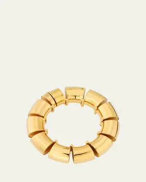 Alaïa Goldtone Coil Bracelet - Or