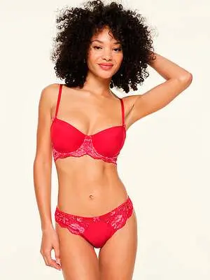 Victoria's Secret Adore Me Missy Brazilian Panty - Red