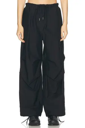 Acne Studios Black Wash Pants For Women