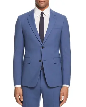 Theory Chambers New Tailor Slim Fit Suit Jacket Blue Iris