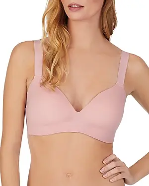 Le Mystère Wireless Smooth Shape 360 Bra Adobe Rose