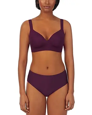Le Mystère Wireless Smooth Shape 360 Bra Dark Amethyst