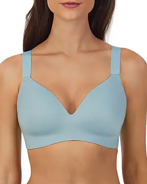 Le Mystère Wireless Smooth Shape 360 Bra Misty Blue