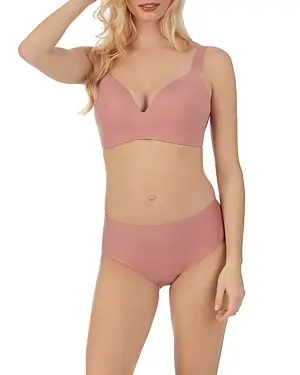 Le Mystère Wireless Smooth Shape 360 Bra Pink Quartz