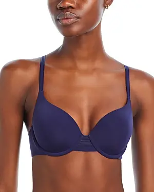 Le Mystère Second Skin Back Smoother Bra Evening Blue