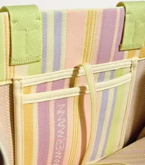 Zimmermann Striped Jacquard Tote Bag
