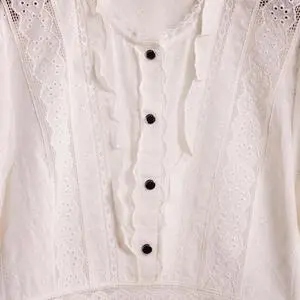 COACH Restored Broderie Anglaise Top