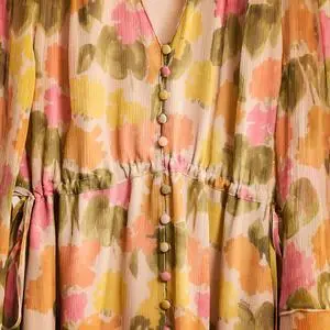 COACH Restored Floral Long Dress