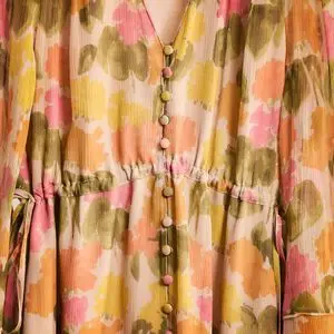 COACH Restored Floral Long Dress