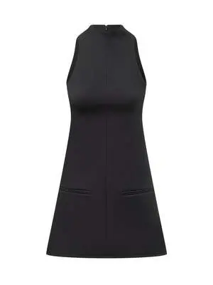 COURREGES Courrèges Twill Dress - Black